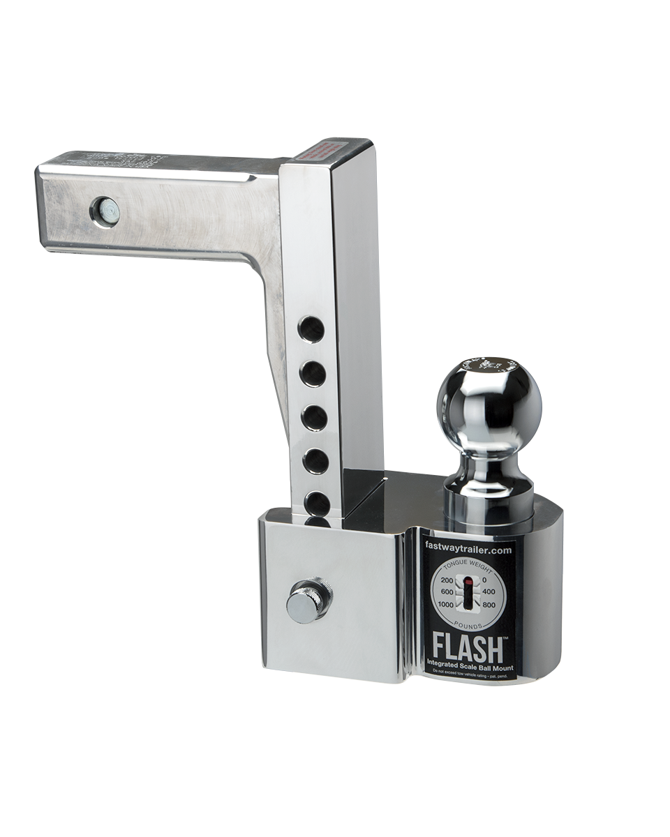FLASH SCALE Ball Mount | Integrated Scale | Equalizer Hitch